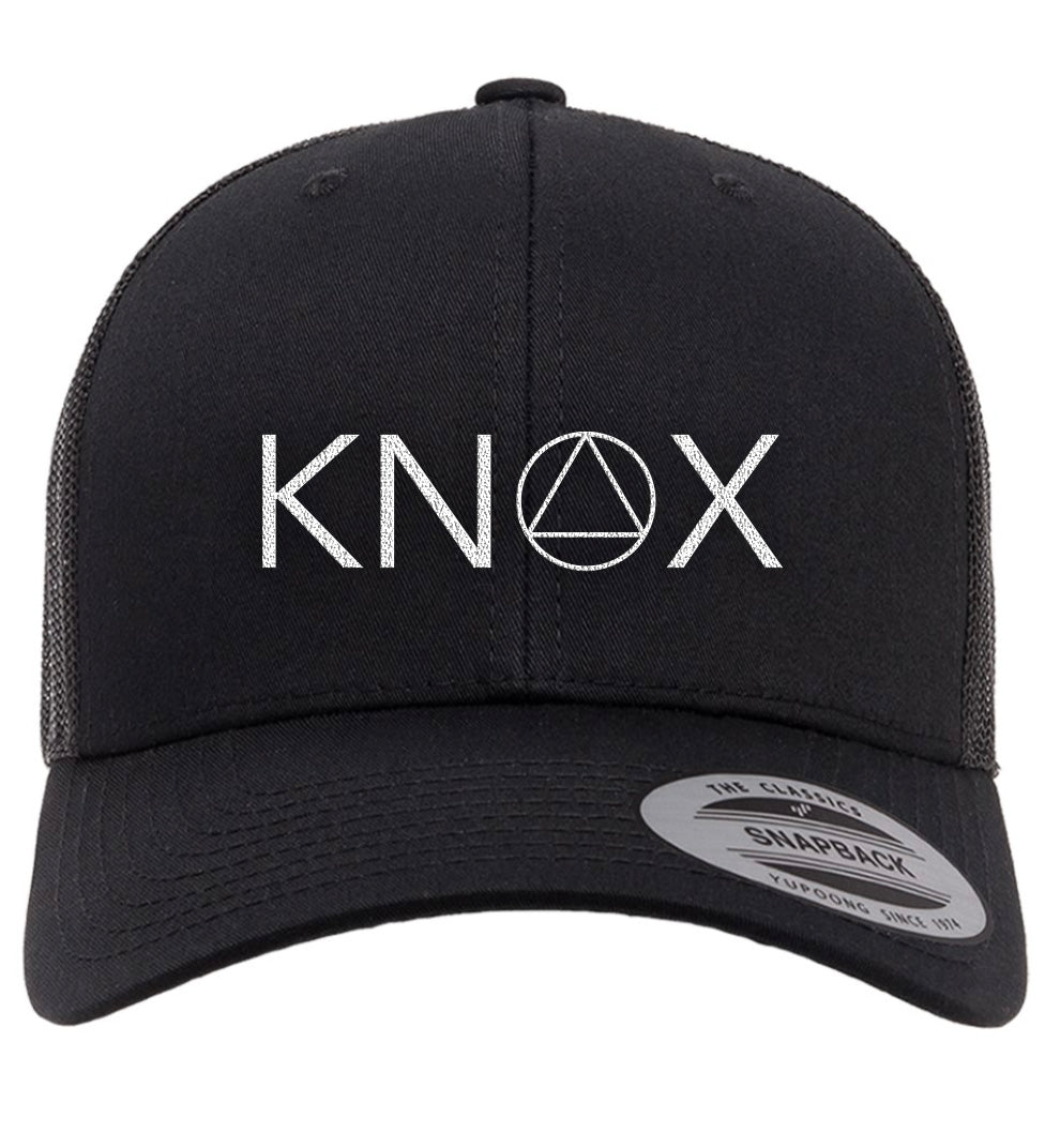 The KNOX AA Trucker Hat - Black – The DW Designs