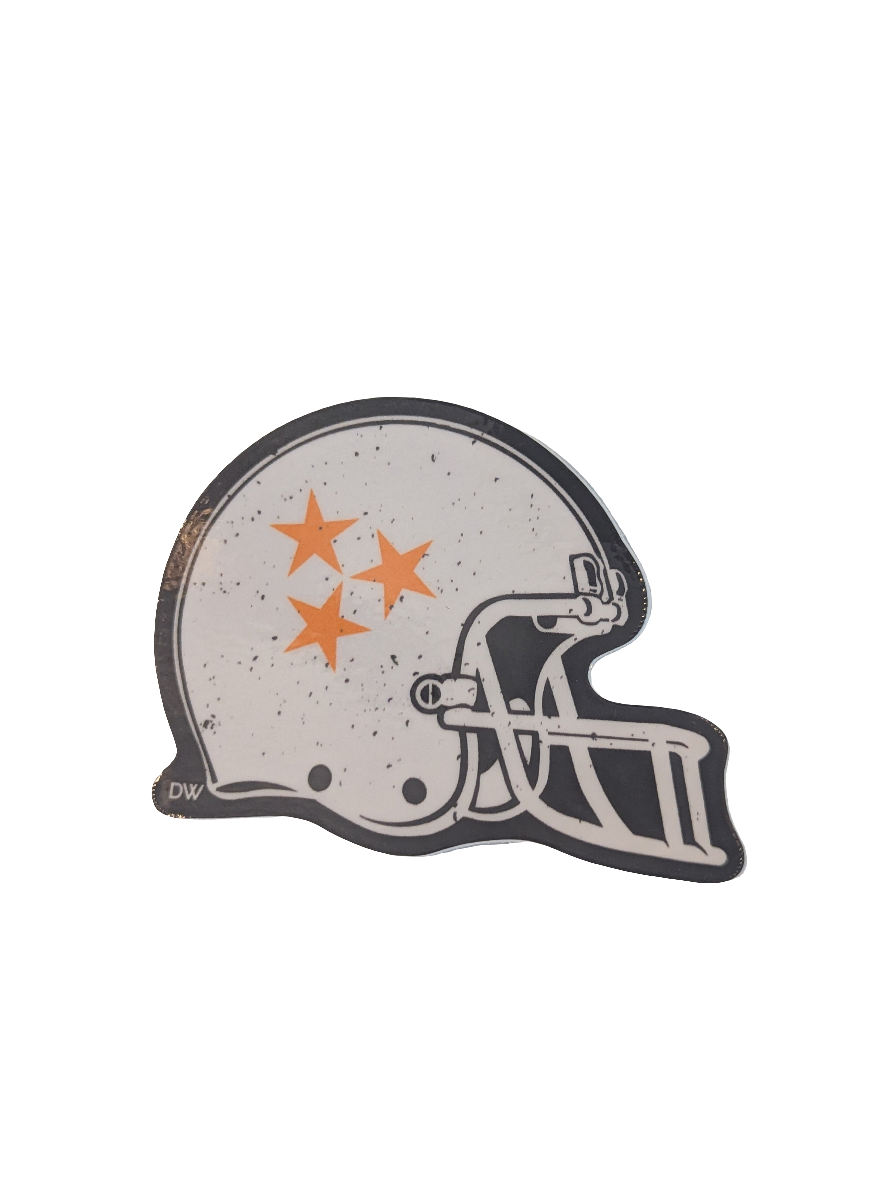 The TriStar Helmet Sticker – The DW Designs